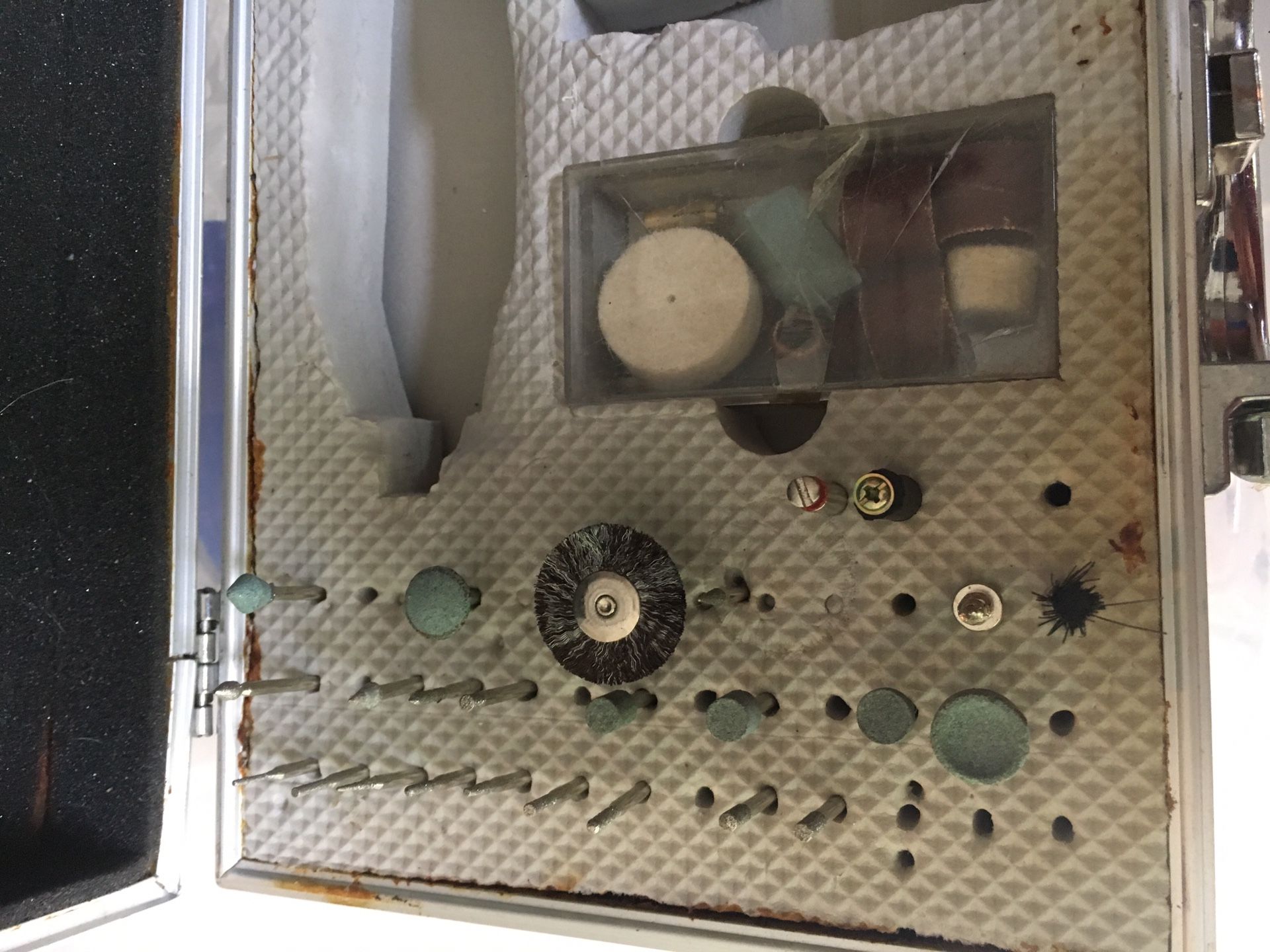 Test-Rite Mini Rotary Tool Kit with case JD00060S - centerville or ...