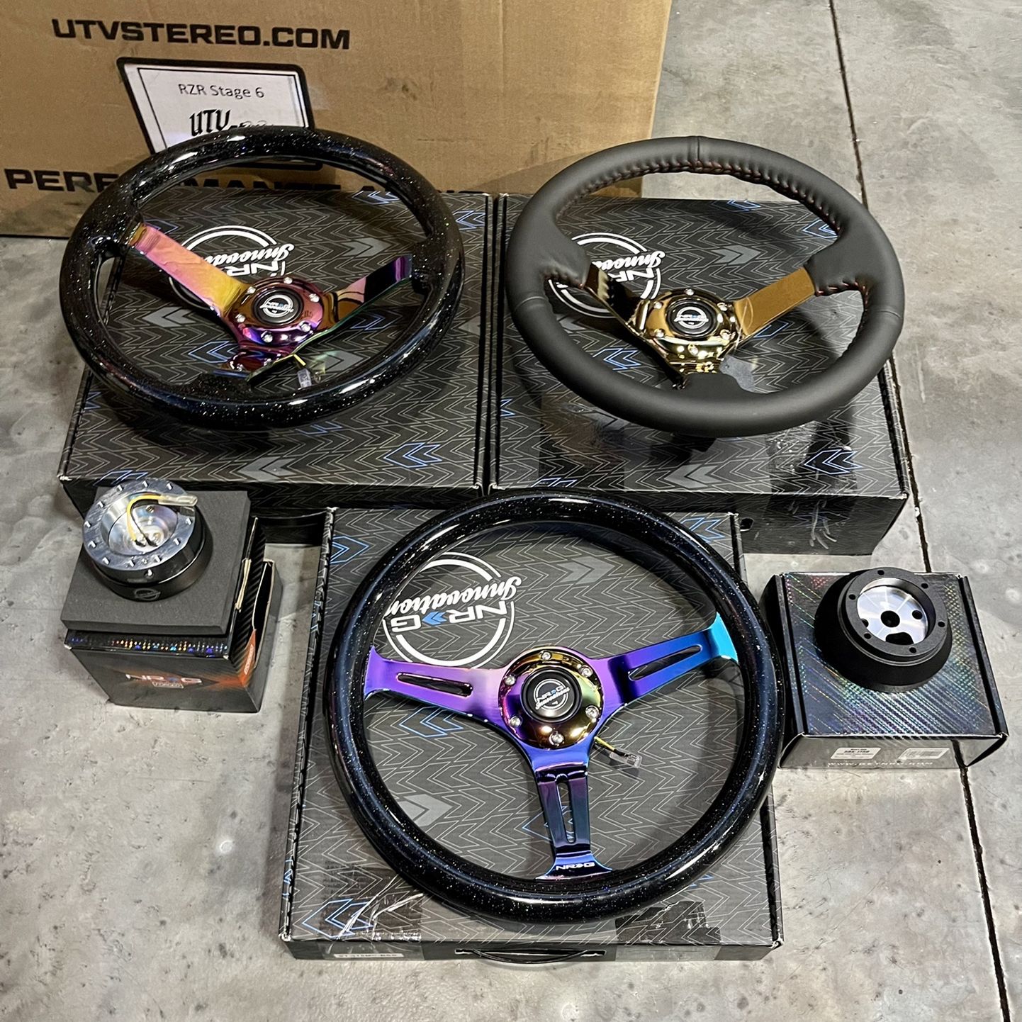 Nrg Steering Wheel Combo