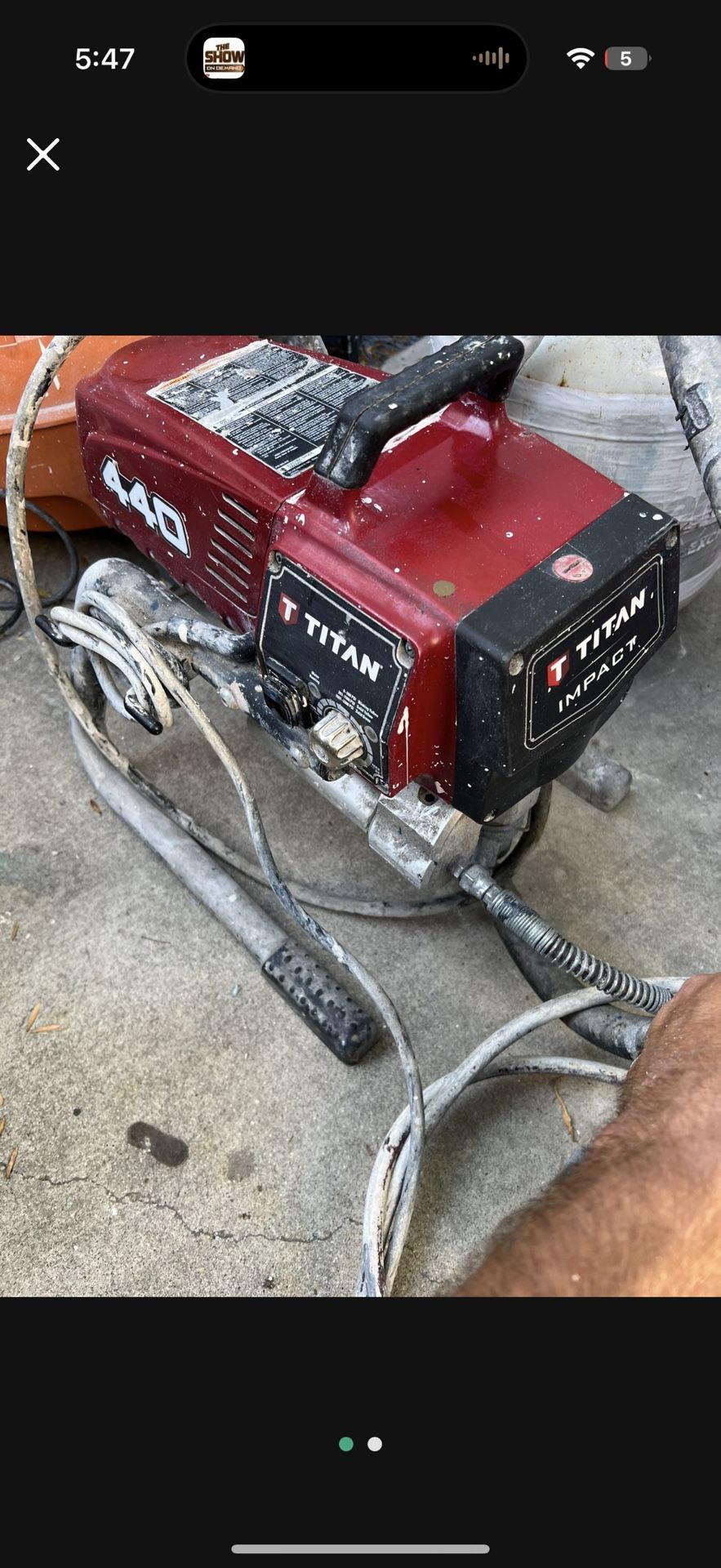 Titan 440 Paint Sprayer for Sale in Santee, CA - OfferUp