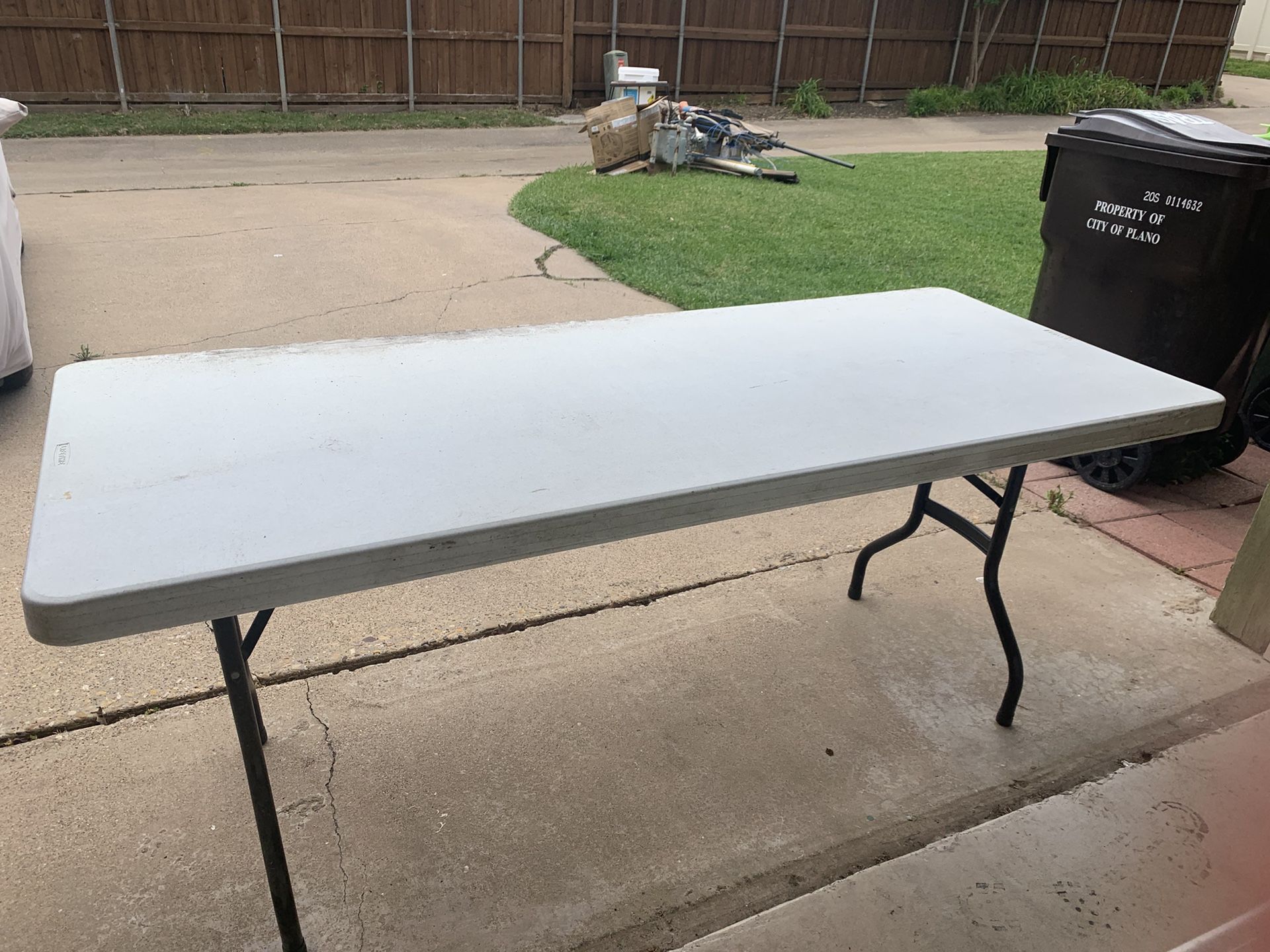 Plastic Folding Tables for Sale in Plano, TX - OfferUp