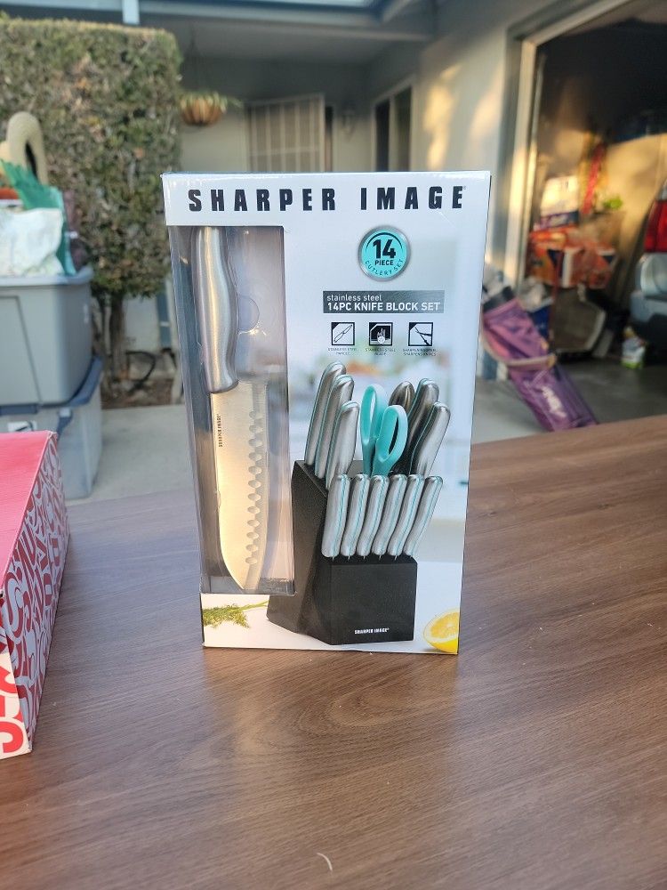 Brand New, Sharper Image, 14 Piece Knife Set for Sale in Riverside, CA ...