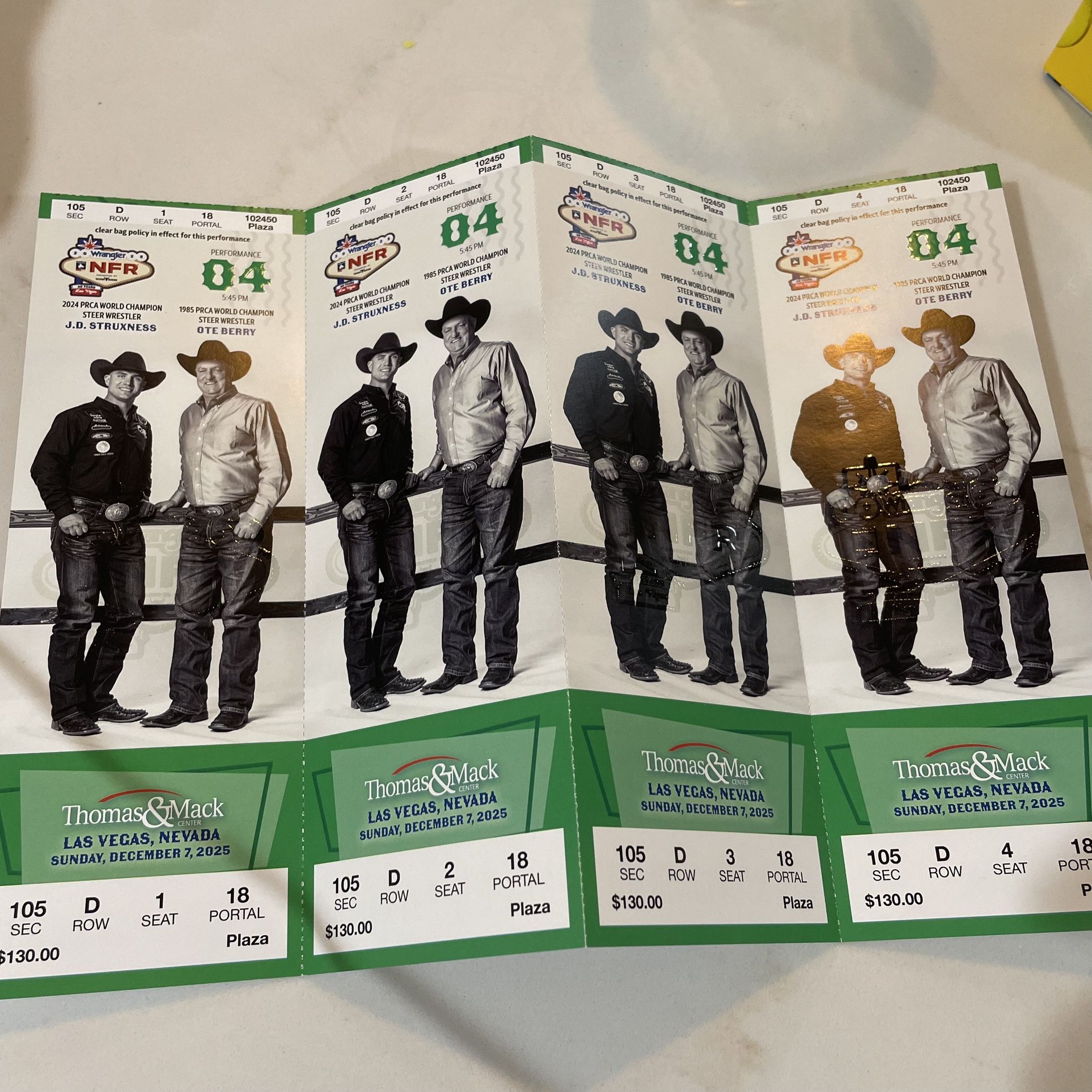 NFR TICKETS for Sale in Las Vegas, NV - OfferUp