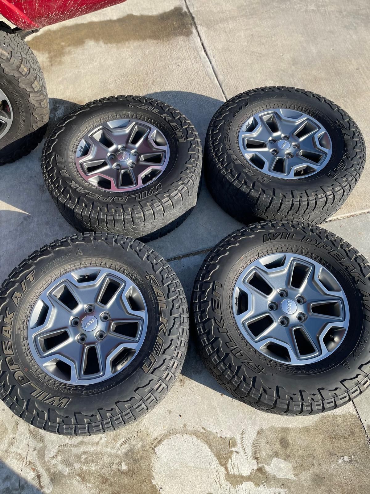 Jeep Rubicon Rims And Tires for Sale in San Jacinto, CA - OfferUp