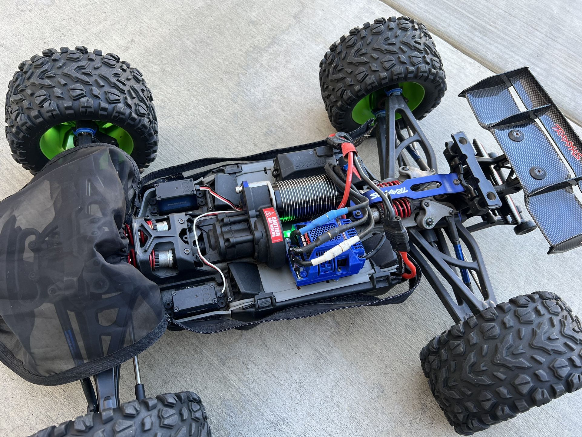 Traxxas E-Revo 2.0 with 2 Traxxas 3s Batteries for Sale in Huntington ...