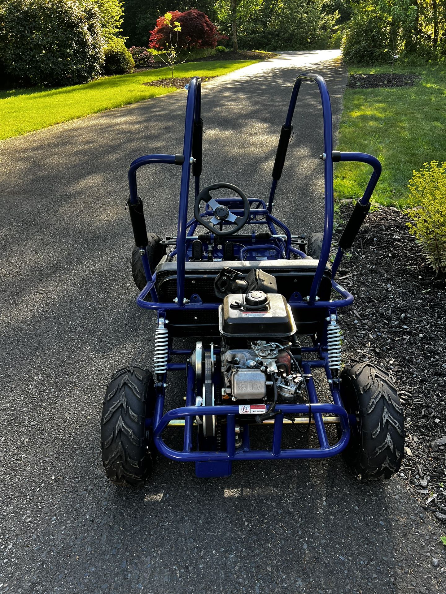 Blue 212cc Go-kart for Sale in Tumwater, WA - OfferUp