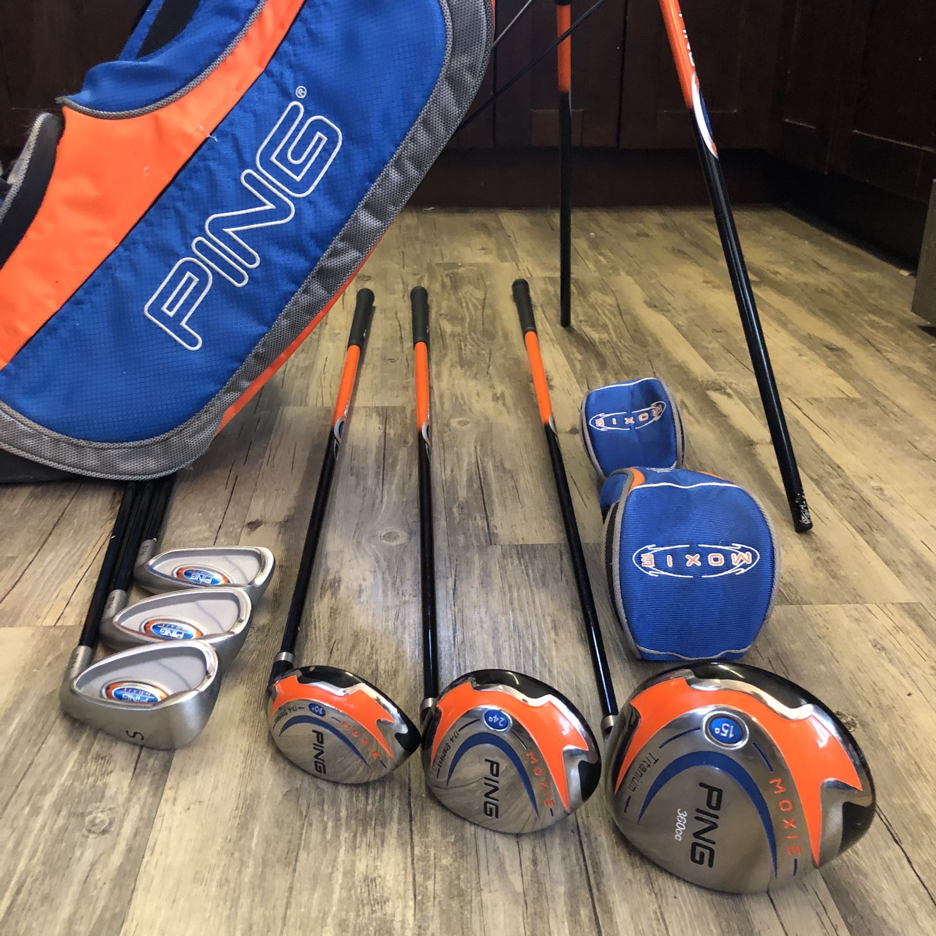 Ping Moxie Junior Kids youth RIGHT hand Golf set for Sale in Pico ...