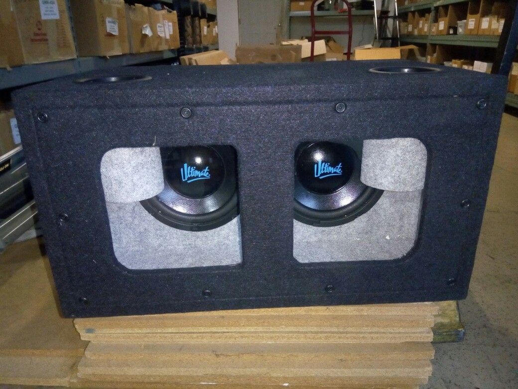 Brand New Dual 8 Inch Bandpass Box With Woofers for Sale in Lilburn, GA ...