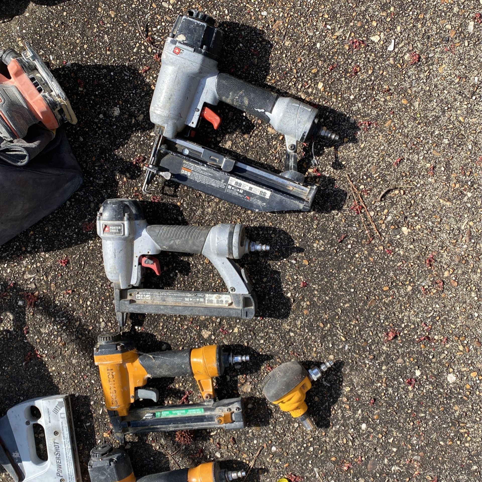 Various Nail Guns, Saw, Jig Saw,sander, Staple Gun for Sale in Virginia ...