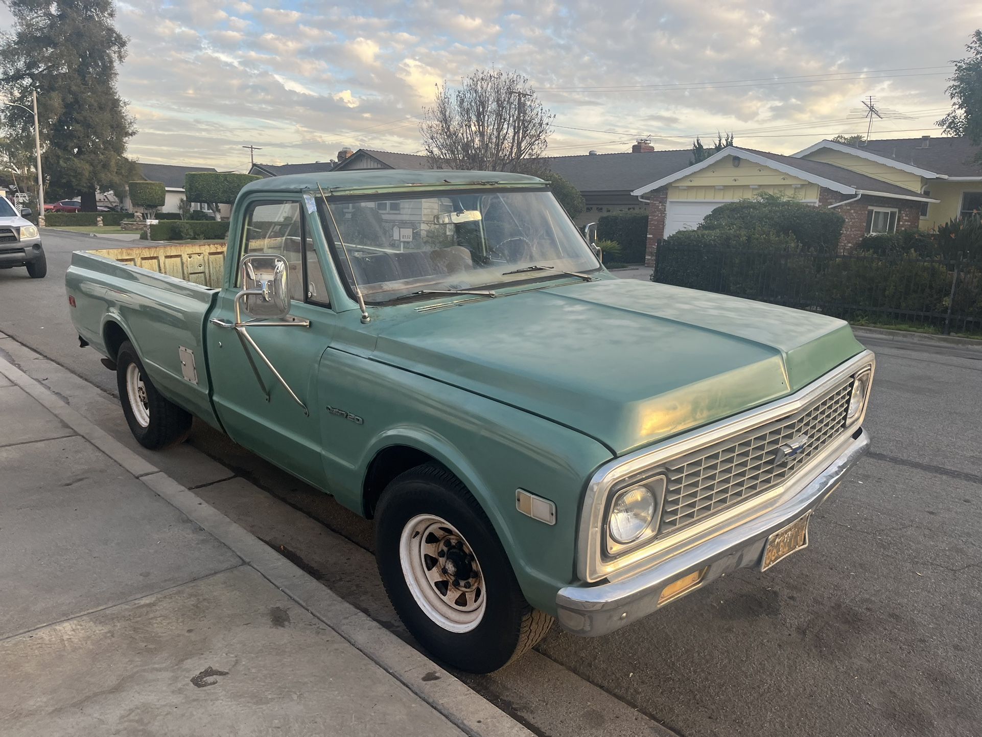 1971 Custom 20 Chevy C20 Longbed Truck 350 Automatic 3/4 8 Lug for Sale ...