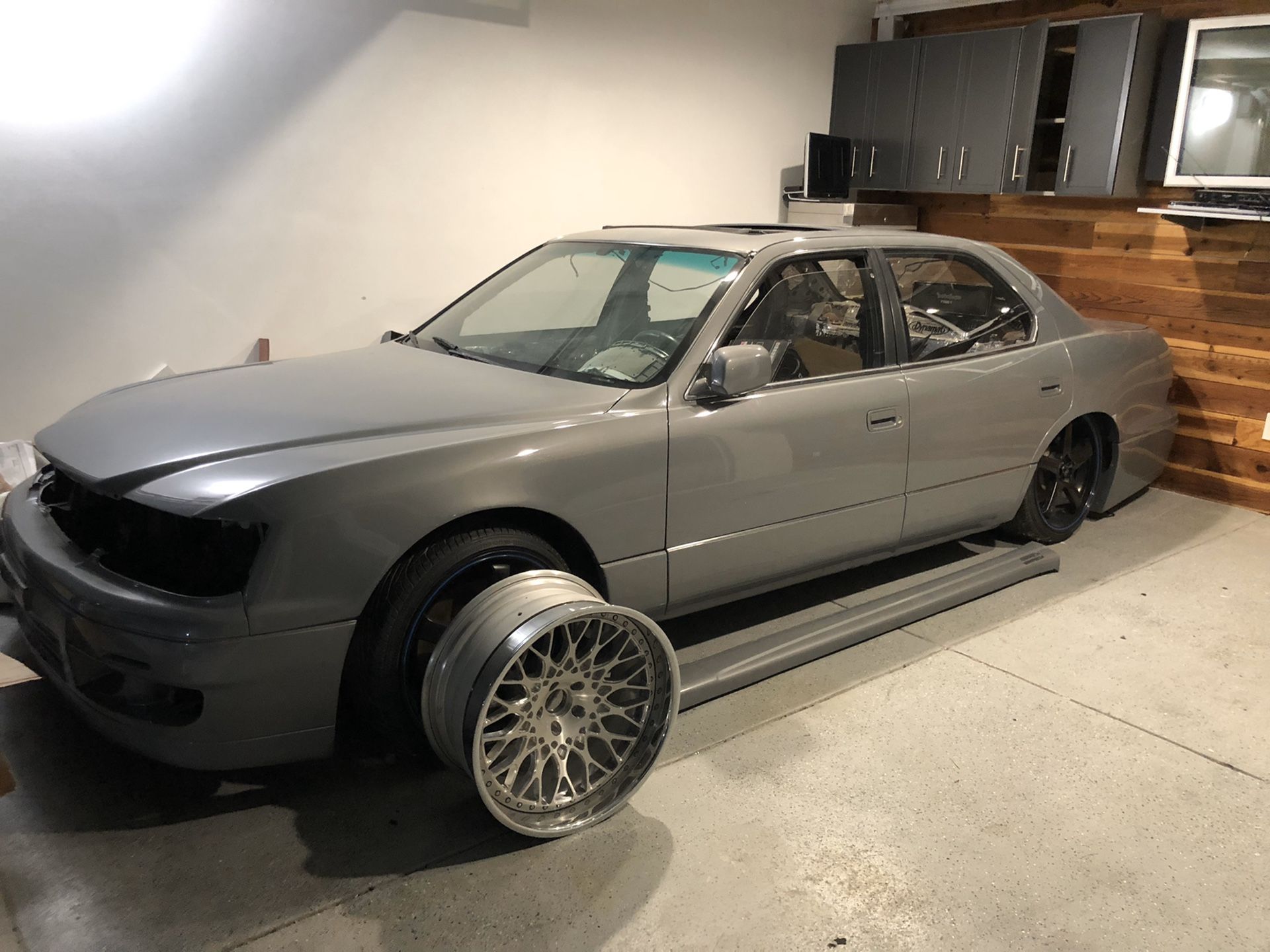1996 Lexus LS400 NEW PAINT AIM GAIN BODY KIT VIP MODULAR 20” VX110 ...