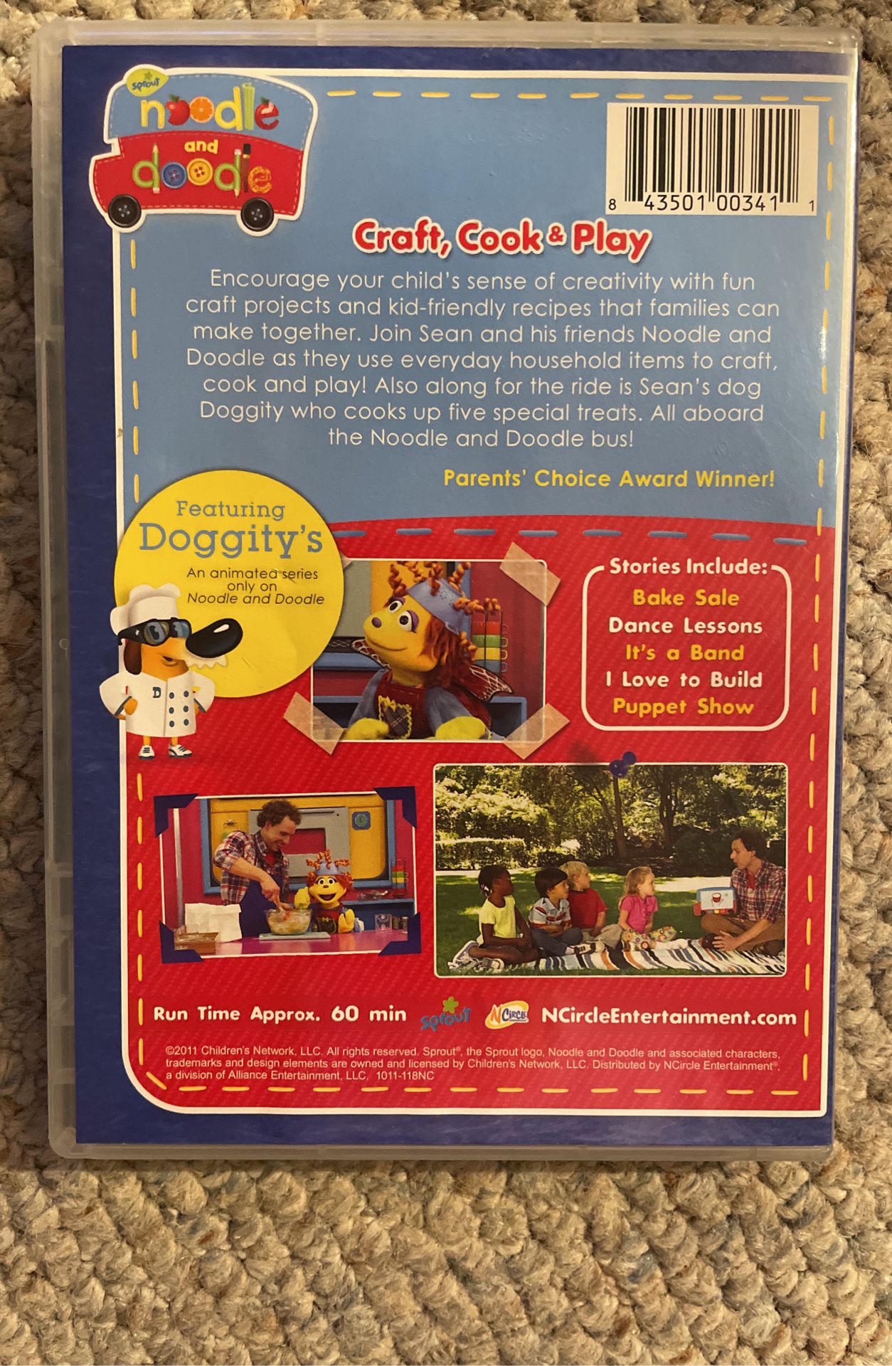 3 PBS Sprout Noodle & Doodle & The Good Night Show DVD’s for Sale in ...
