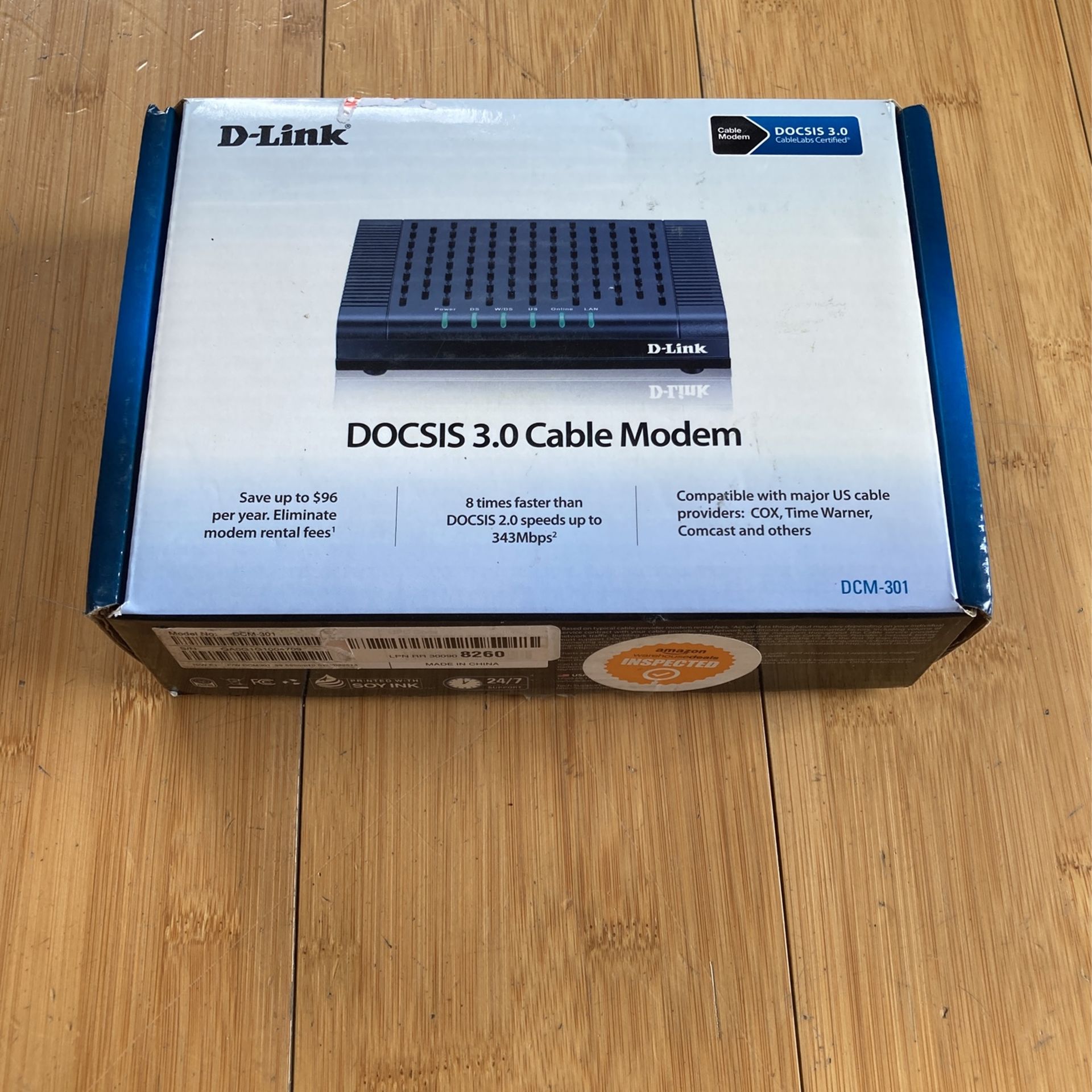 D Link DOCSIS 3.0 Cable Modem for Sale in Union City, CA - OfferUp