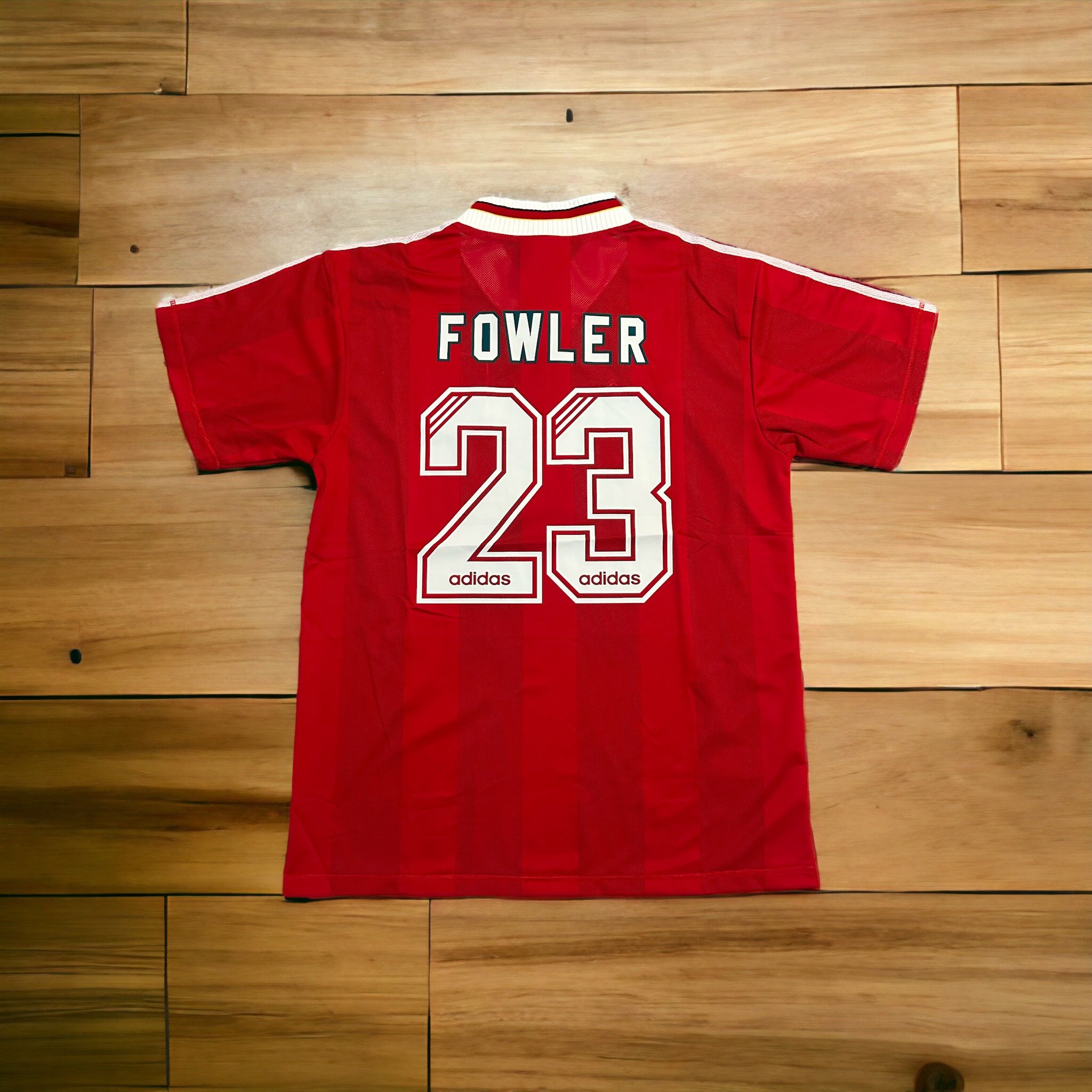 Liverpool FC Robbie Fowler #23 Home Red Soccer Jersey Retro 95/96 size ...