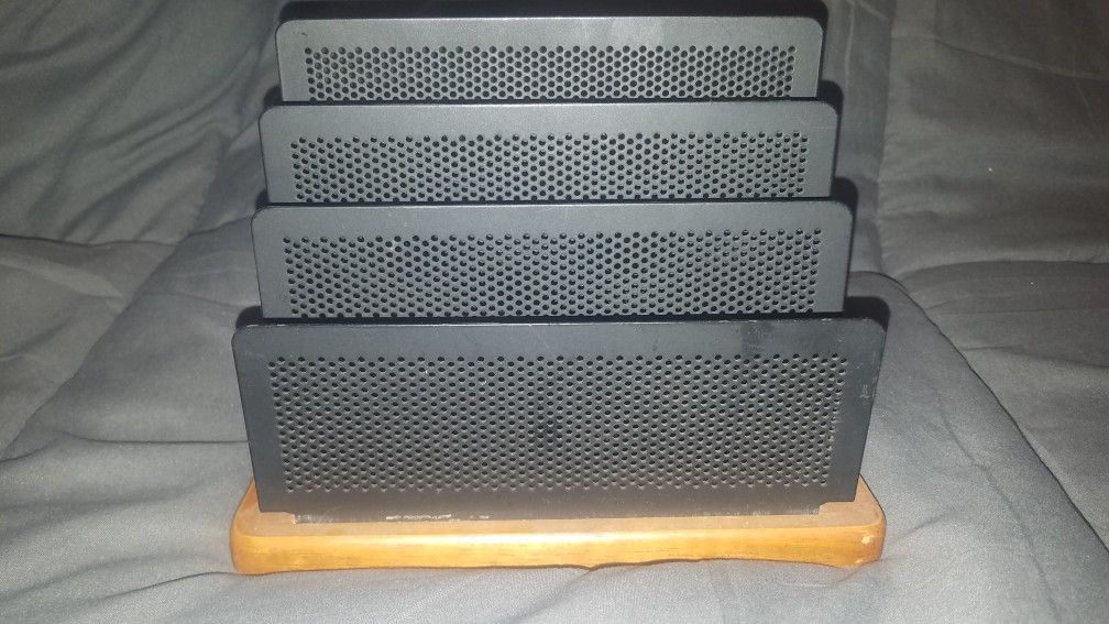 Eldon Expressions Desk Organizer Set (Cherry Wood/Punched Metal) for ...