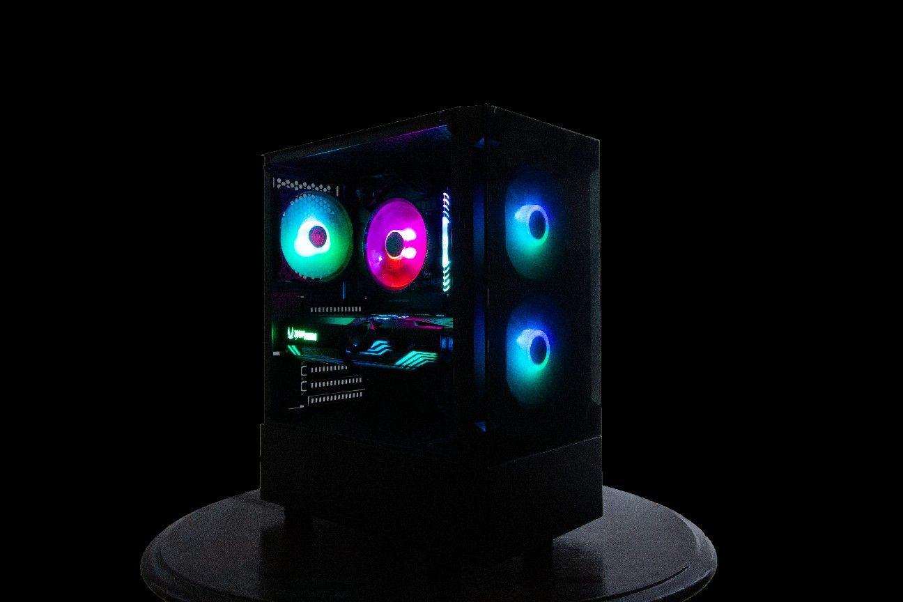 Blue's "Lightning Strike" High-End Gaming/Rendering RTX 3070 RGB PC for ...