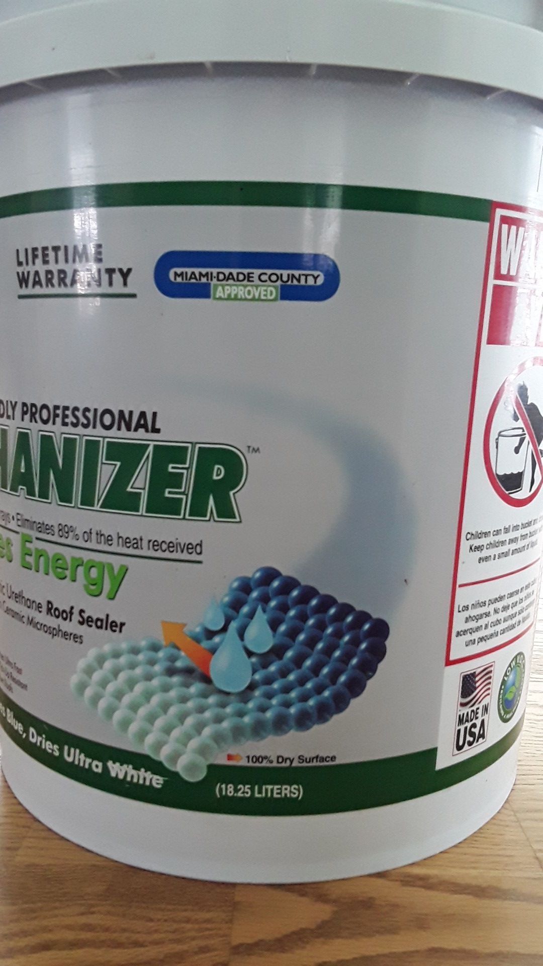 LANCO URETHANIZER ROOF SEALER. For all roofs including E.P.D.M. RUBBER ...