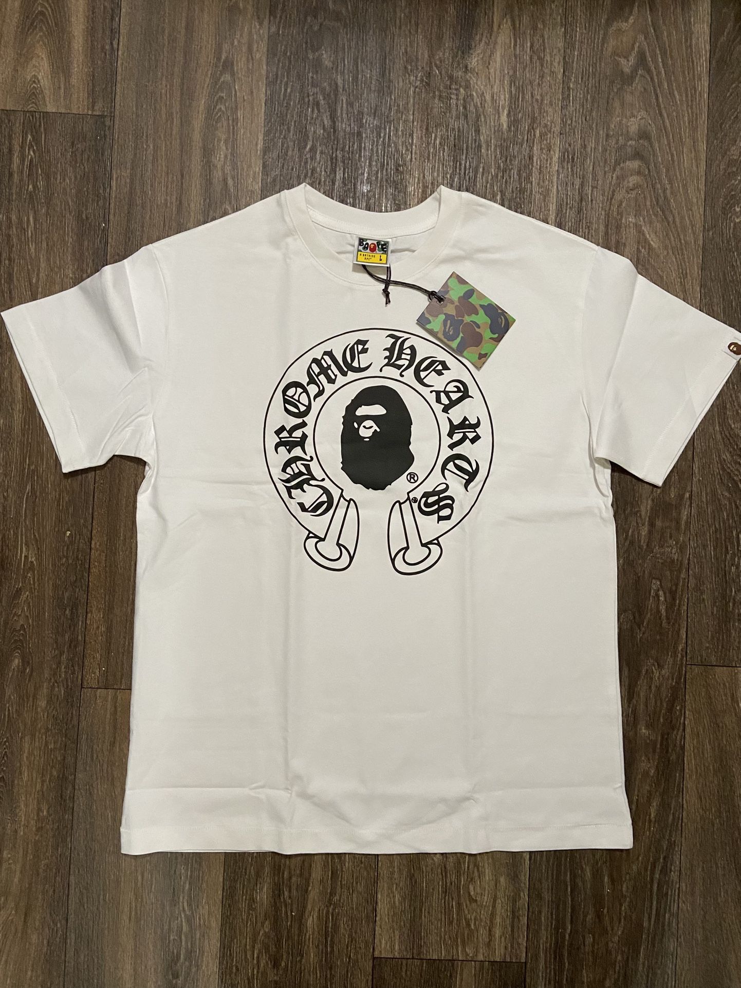 Chrome hearts Bape baby Milo tee White for Sale in San Diego, CA - OfferUp