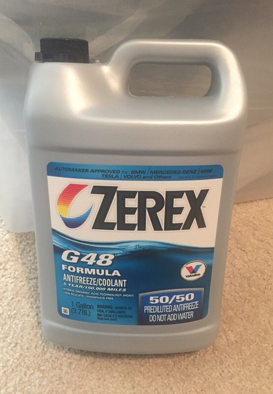 Valvoline Zerex G48 Antifreeze/Coolant, Ready to Use for Sale in San ...