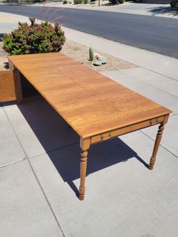 Buffet with table pull out store