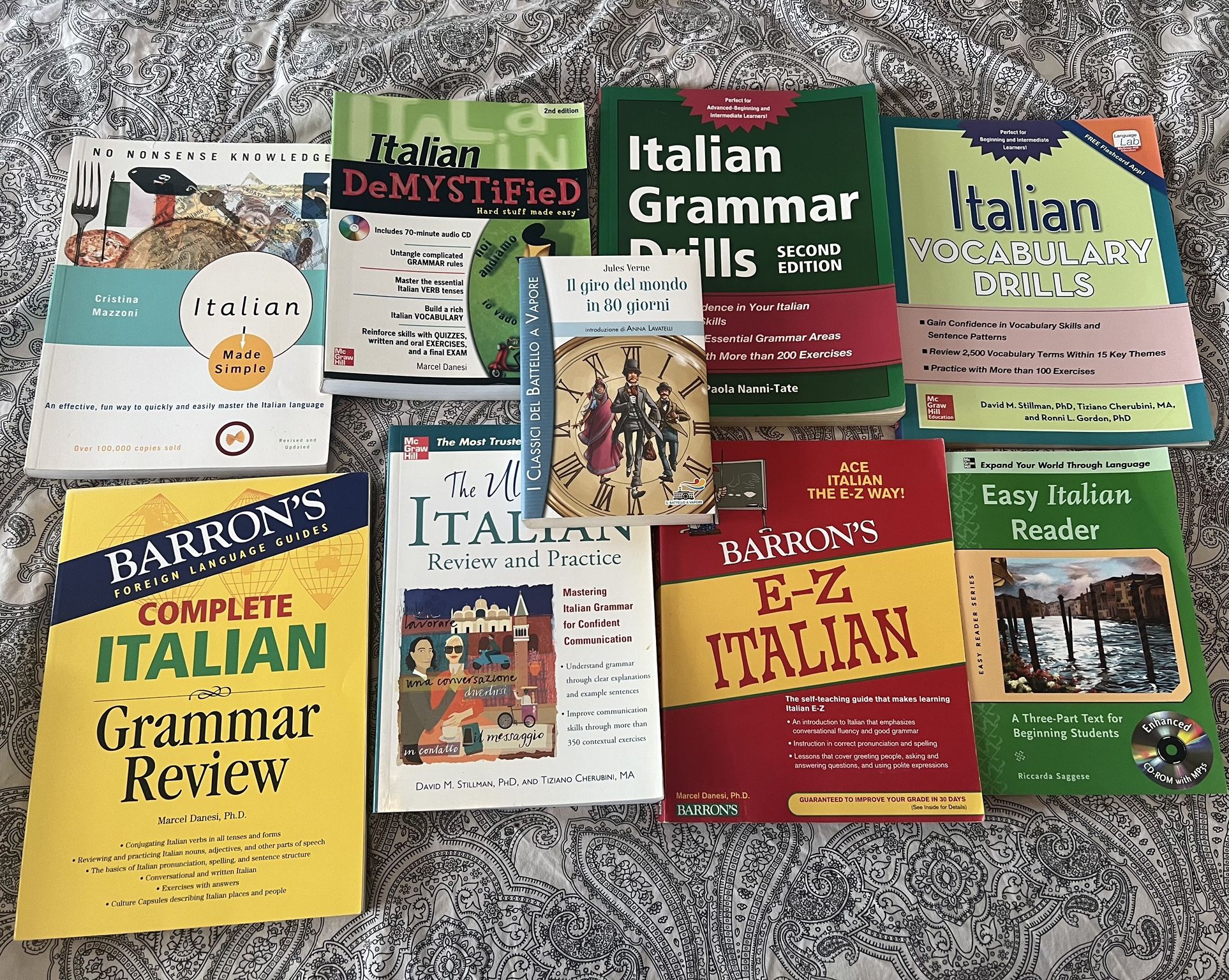 Italian Language books Bundle for Sale in West New York, NJ - OfferUp