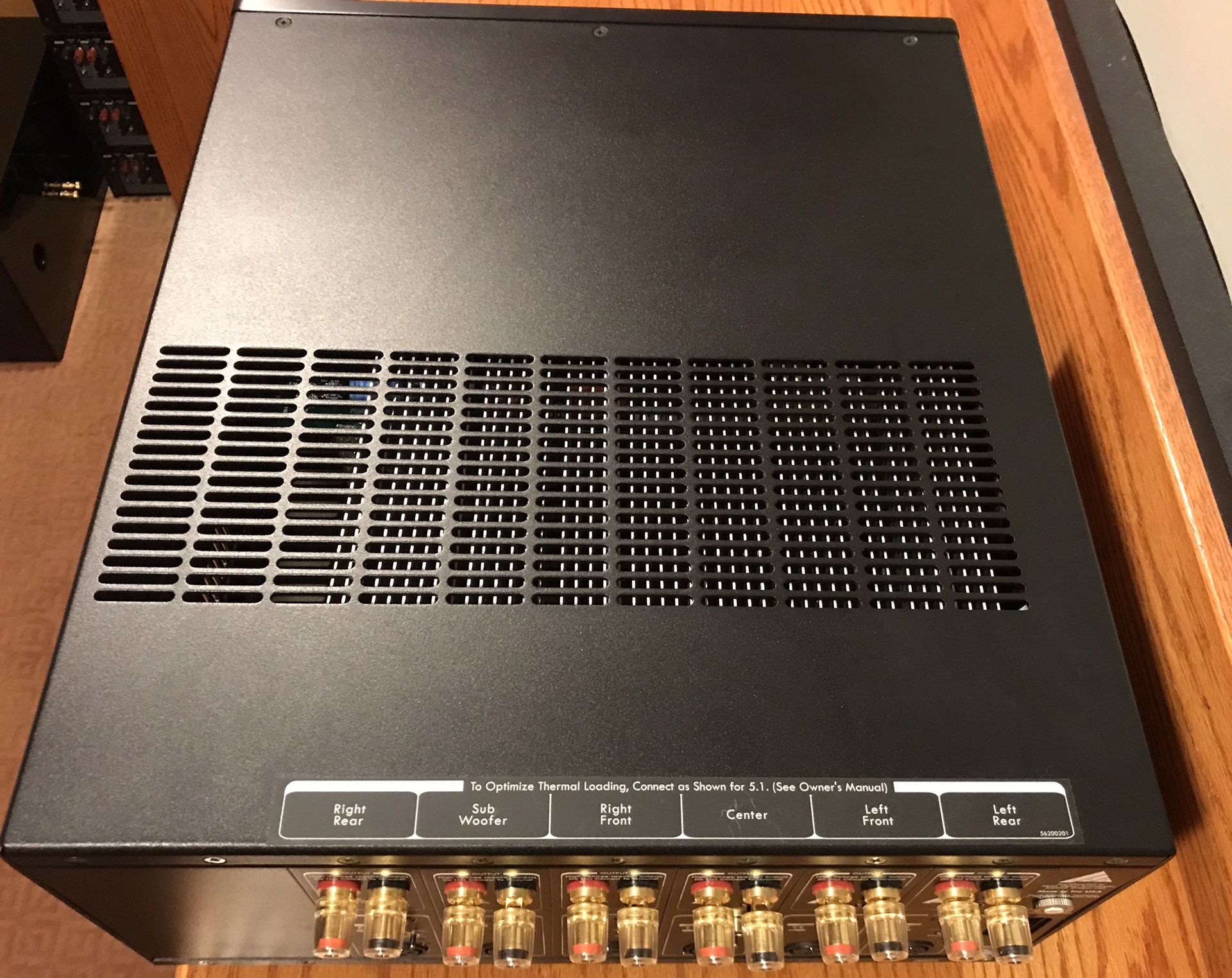Enlightened Audio Design EAD Powermaster 6200 (6) Channel Amplifier for ...