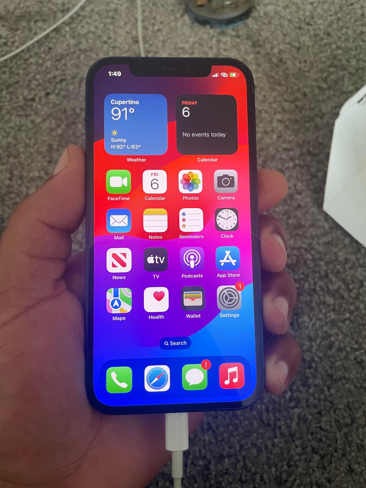 iPhone 12 Blue (64gb) Spectrum for Sale in Phillips Ranch, CA - OfferUp