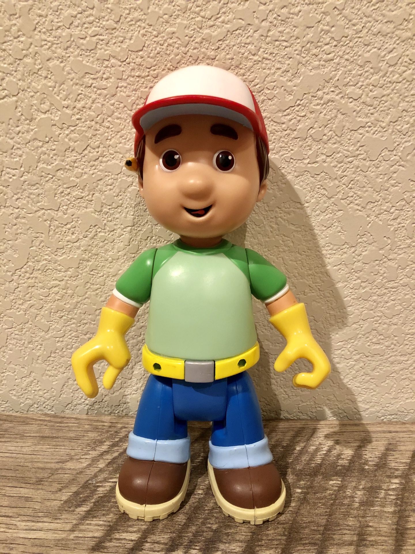 Disney Handy Manny Talking Doll Figure 10" inch Mattel 2007 Let's Fix ...