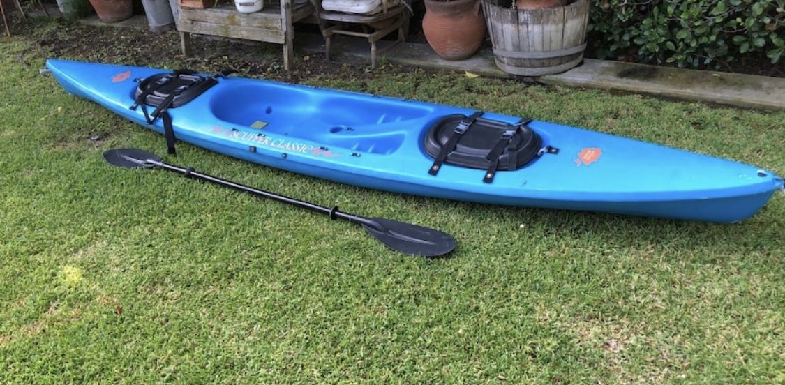 14’ foot ocean kayak Scupper Classic for Sale in Riverside, CA - OfferUp