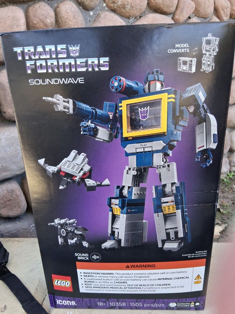 Brand New Mint Condition Transformer Sound Wave for Sale in San Diego ...