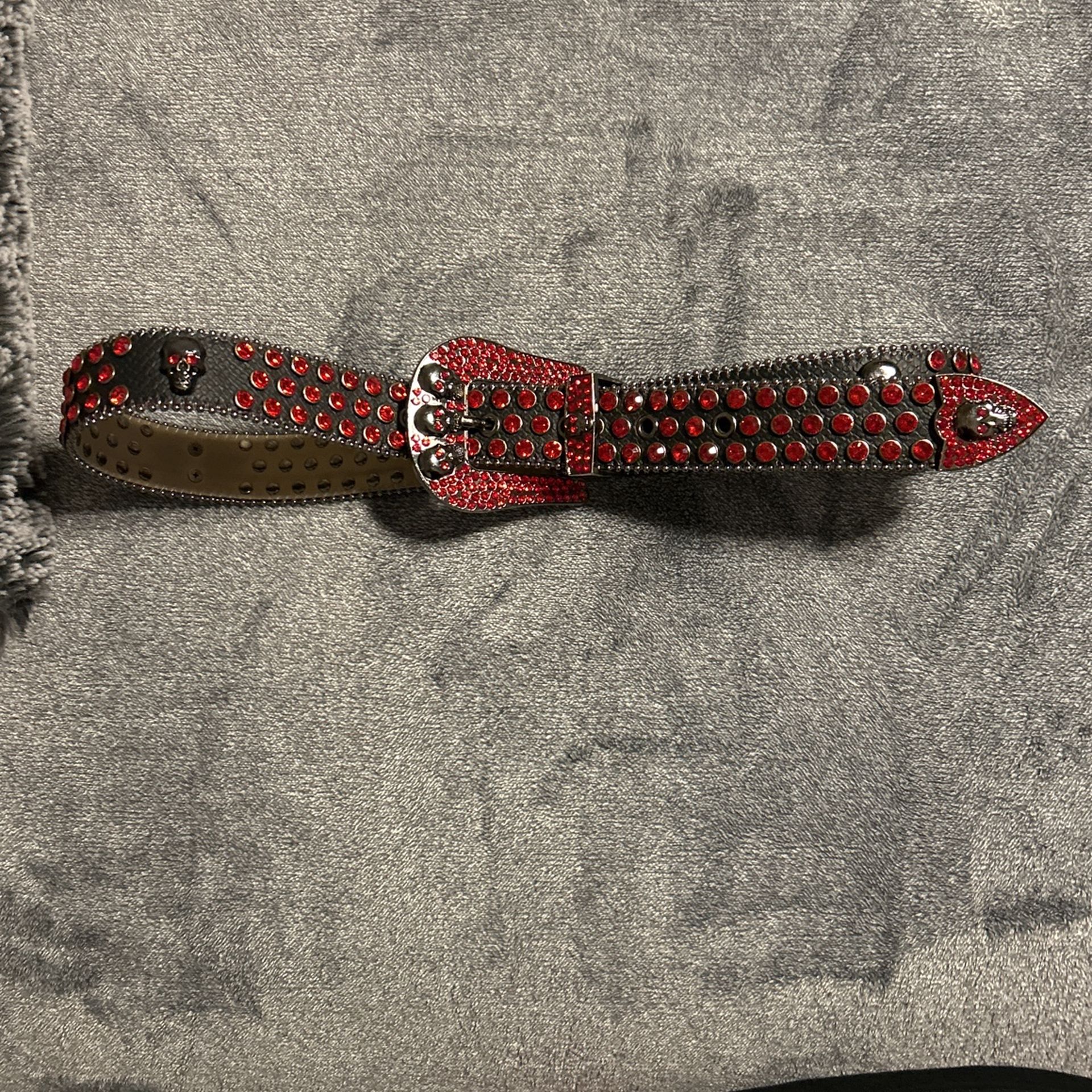 Red BB Simon Belt for Sale in Stockton, CA - OfferUp