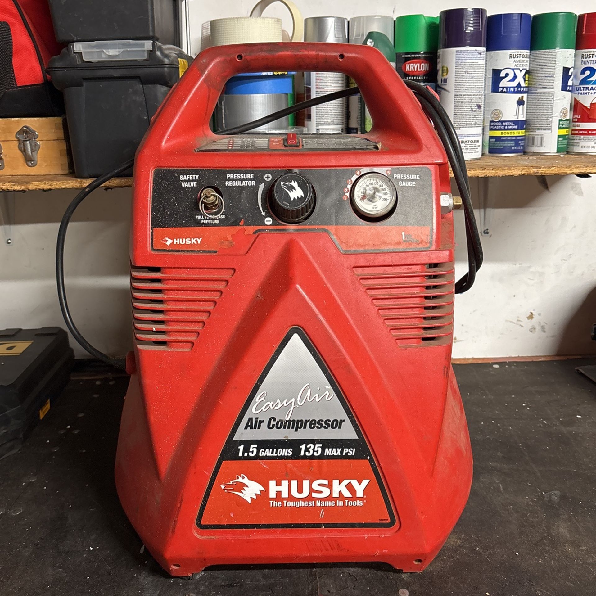 Husky 1.5 Gal Air Compressor for Sale in Riverside, CA - OfferUp