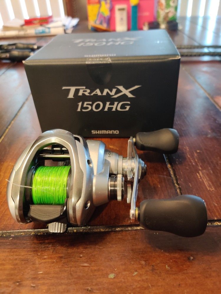 Shimano Tranx 150 HG Right Baitcaster Bait Caster Fishing Reel for Sale ...