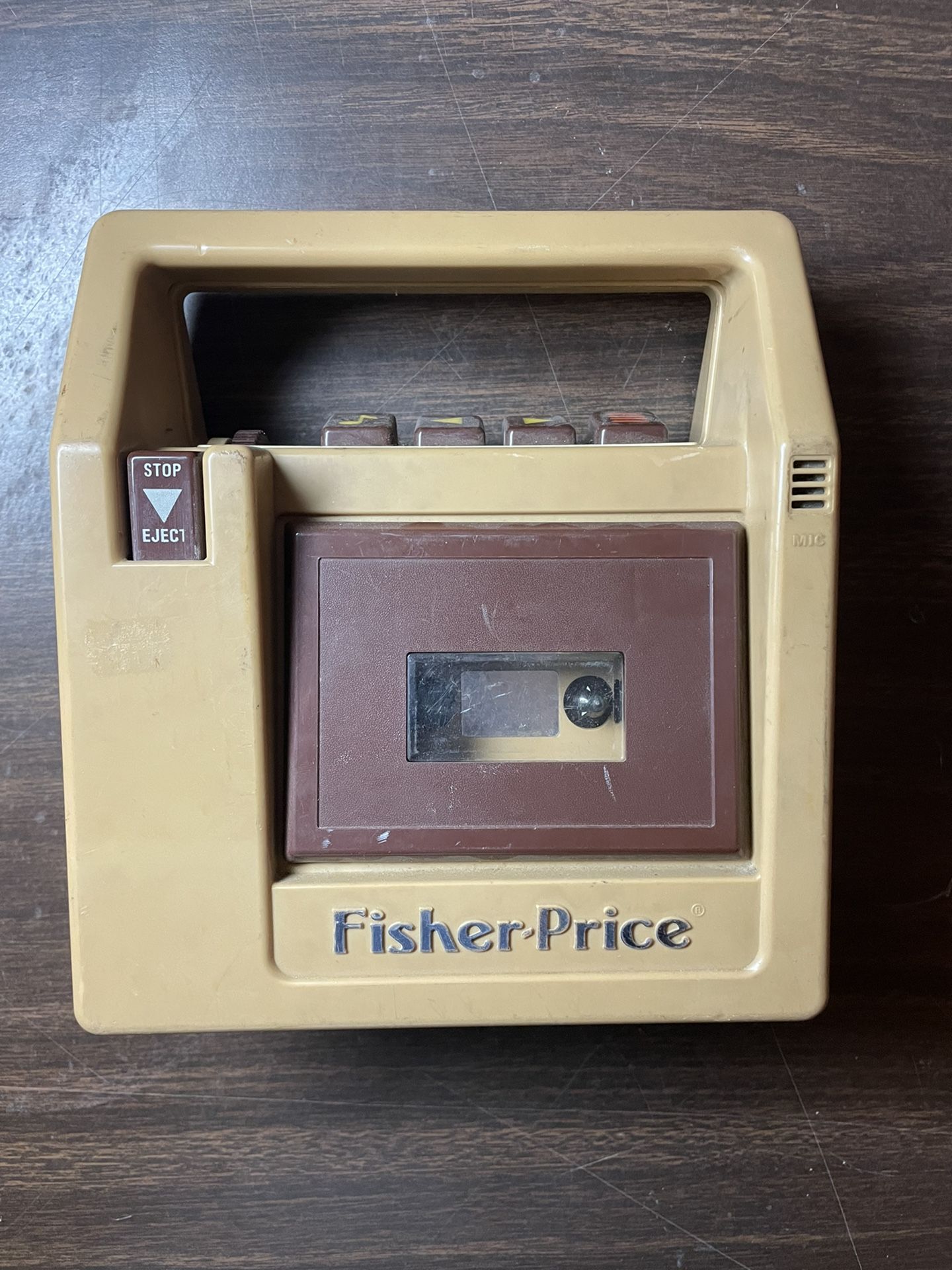 Vintage 1980s Fisher Price Cassette Tape Player Recorder Model 826 for ...