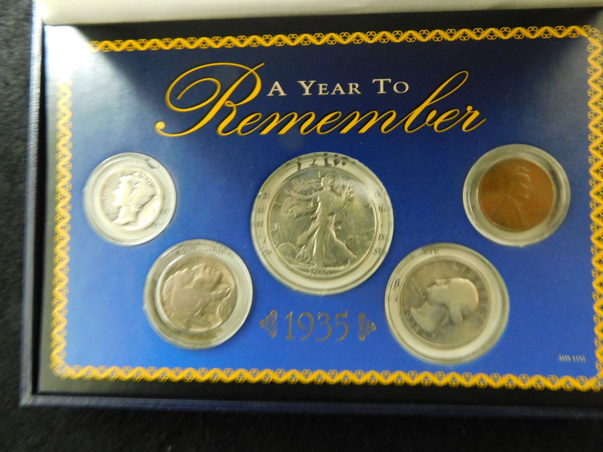 A Year To Remember 1935 Coin Set In Display Box for Sale in Peoria, AZ ...