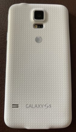 Samsung S5 White Back