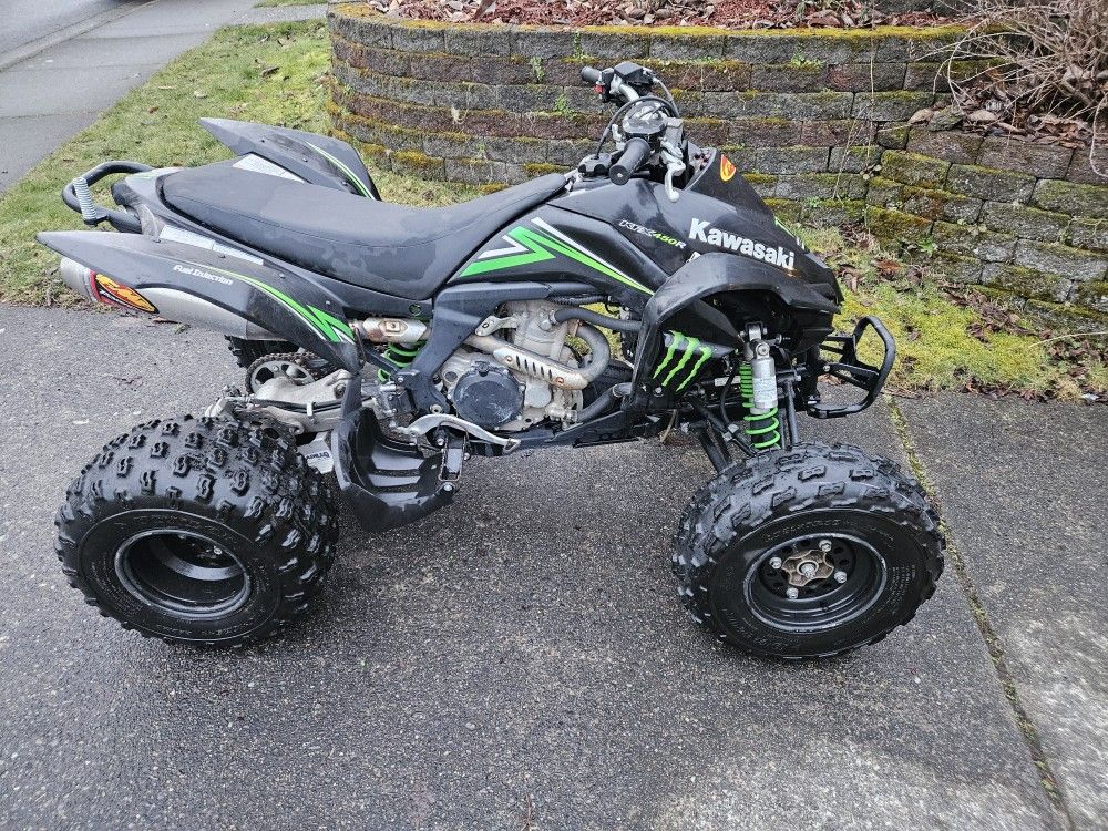 2009 Kawasaki Kfx 450r monster edition for Sale in Federal Way, WA ...