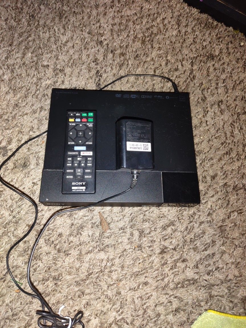 SONY Blue Ray DVD Player for Sale in Fresno, CA - OfferUp