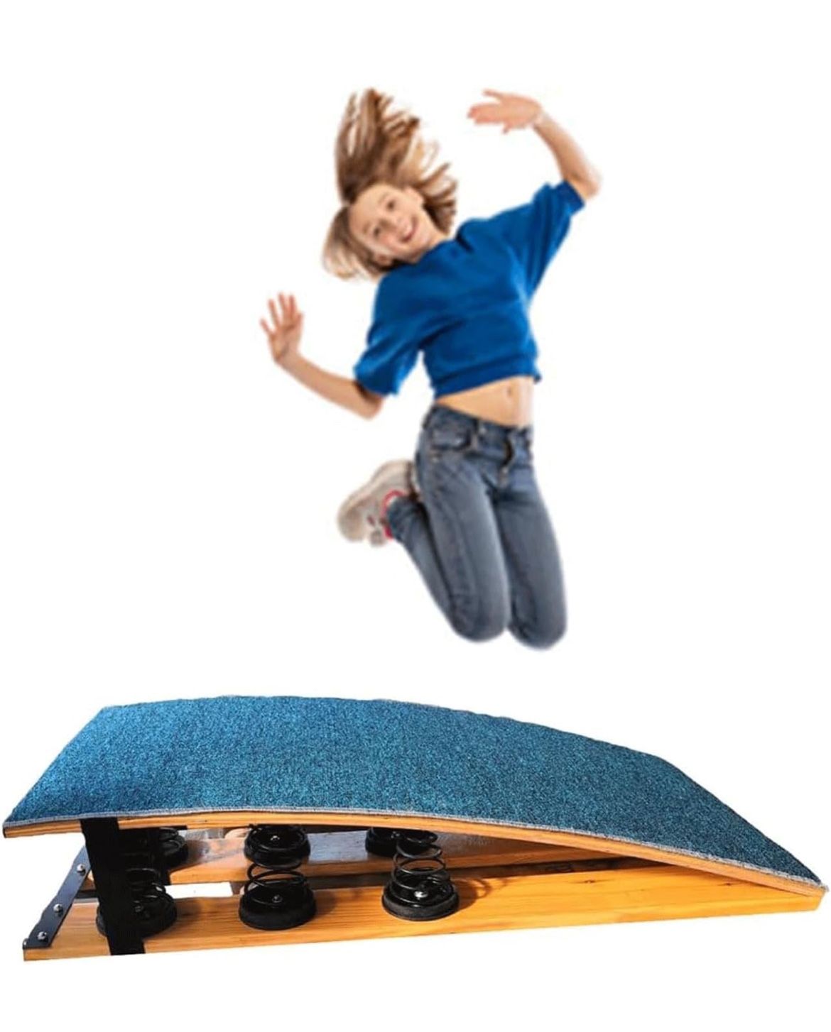 Teenage Gymnastics Vault Springboard, Pro Curved Spring Board with ...