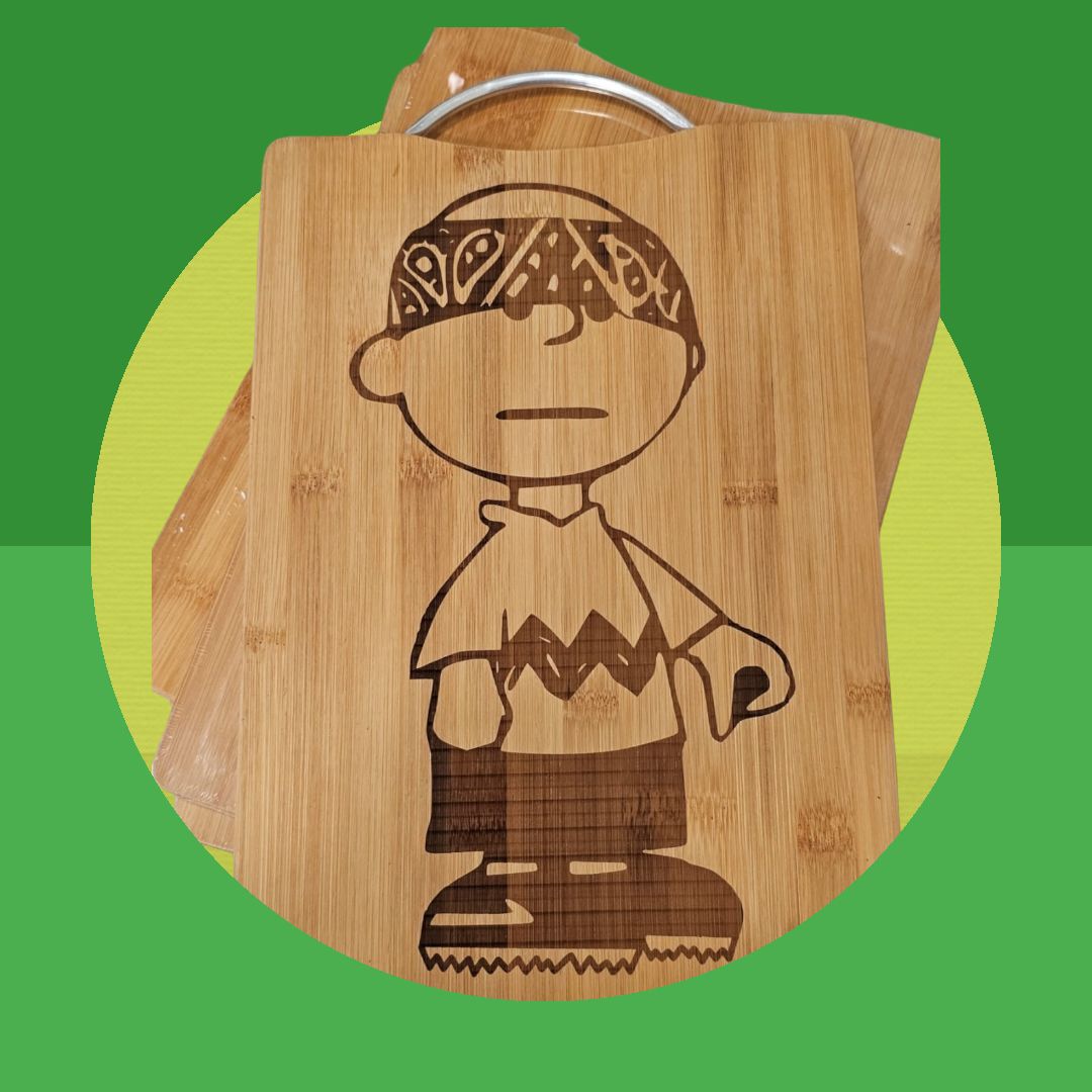 Cholo Charlie Brown Personalized Engraved Cutting Board for Sale in ...