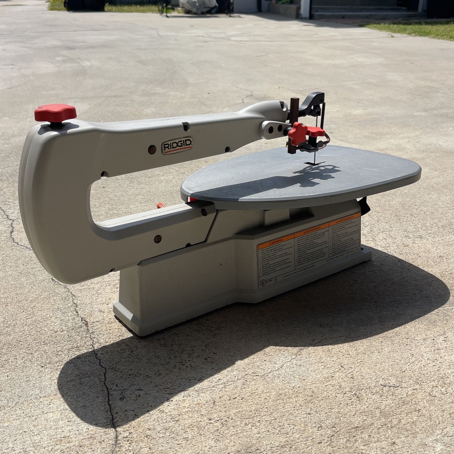 Ridgid scroll saw ss1650 store