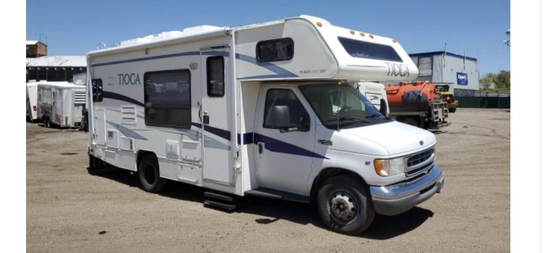 RV Motorhome Ford V10 6.4 Motor 2001 81000 Miles 24 Feet Long for Sale ...