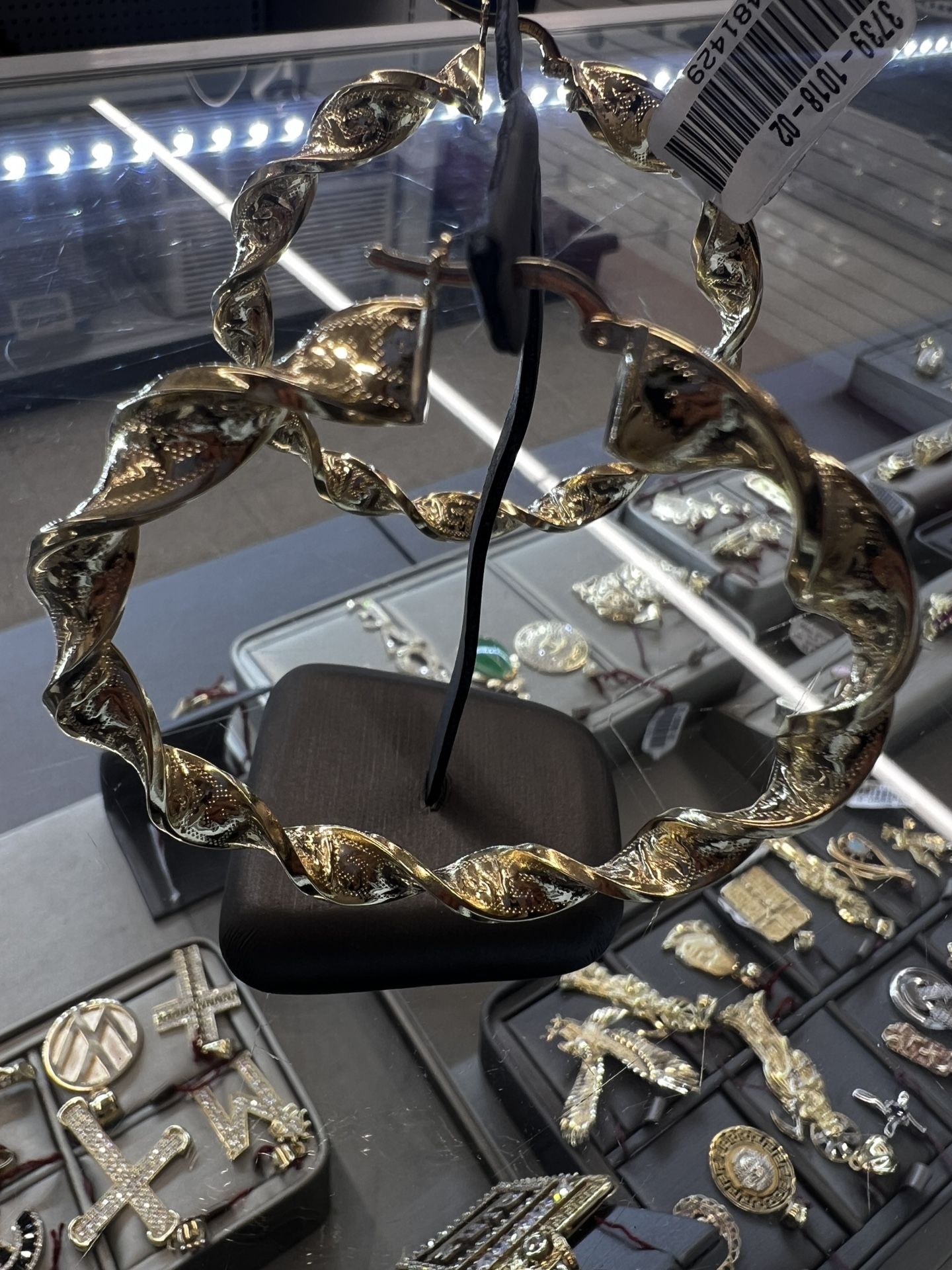 14k Versace Hoops Earrings for Sale in Austin, TX - OfferUp