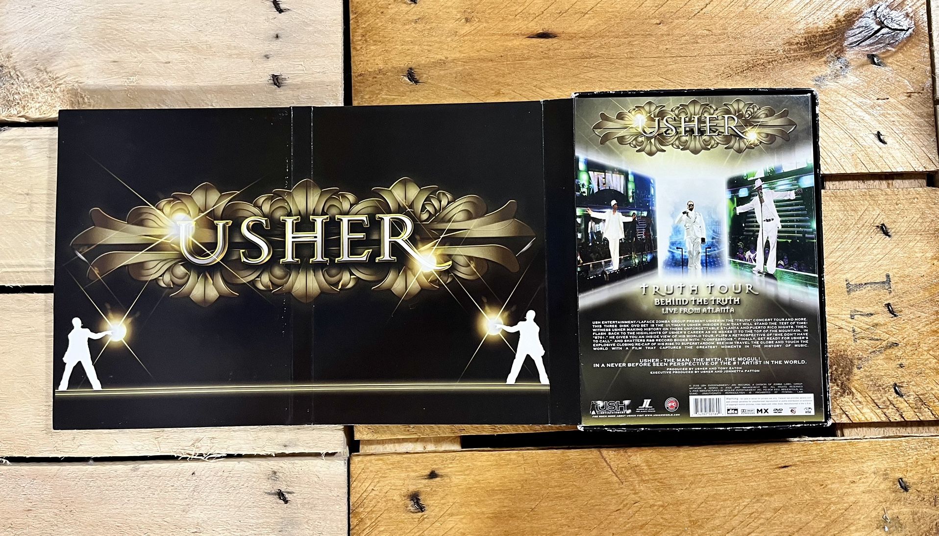 SUPERBOWL EDUCATION COLLECTION: WATCH USHER TRUTH TOUR LIMITED EDITION ...