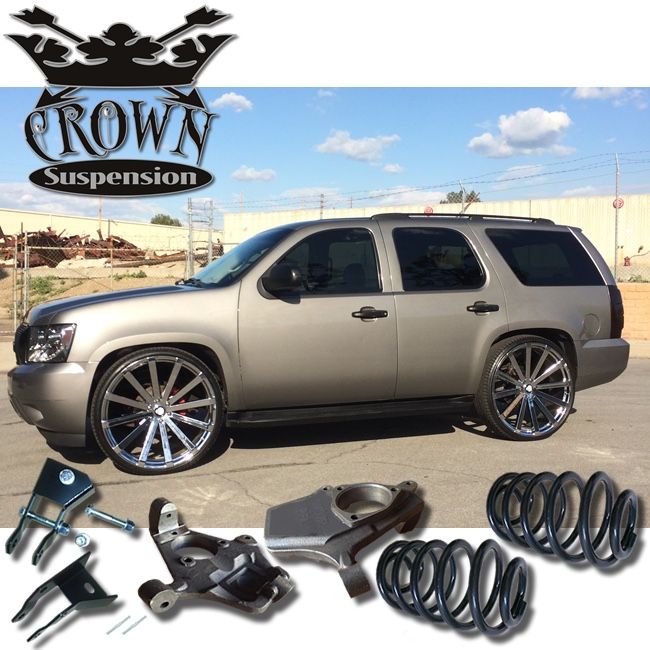 2007-2014 Tahoe Suburban Yukon Escalade 2/4 Lowering Drop Kit for Sale ...