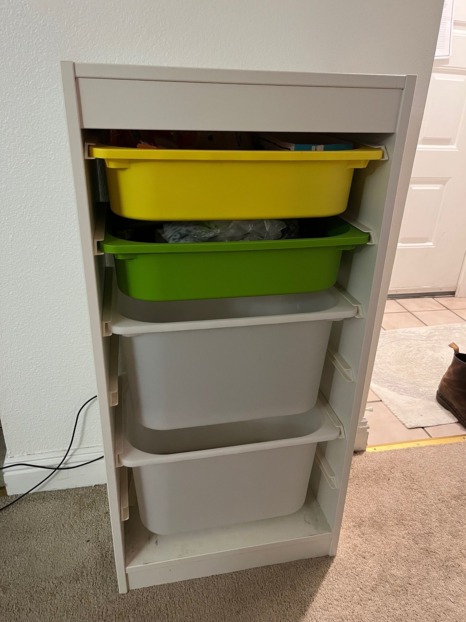 IKEA TROFAST Cube Storage With Plastic Bins for Sale in Sunnyvale, CA ...