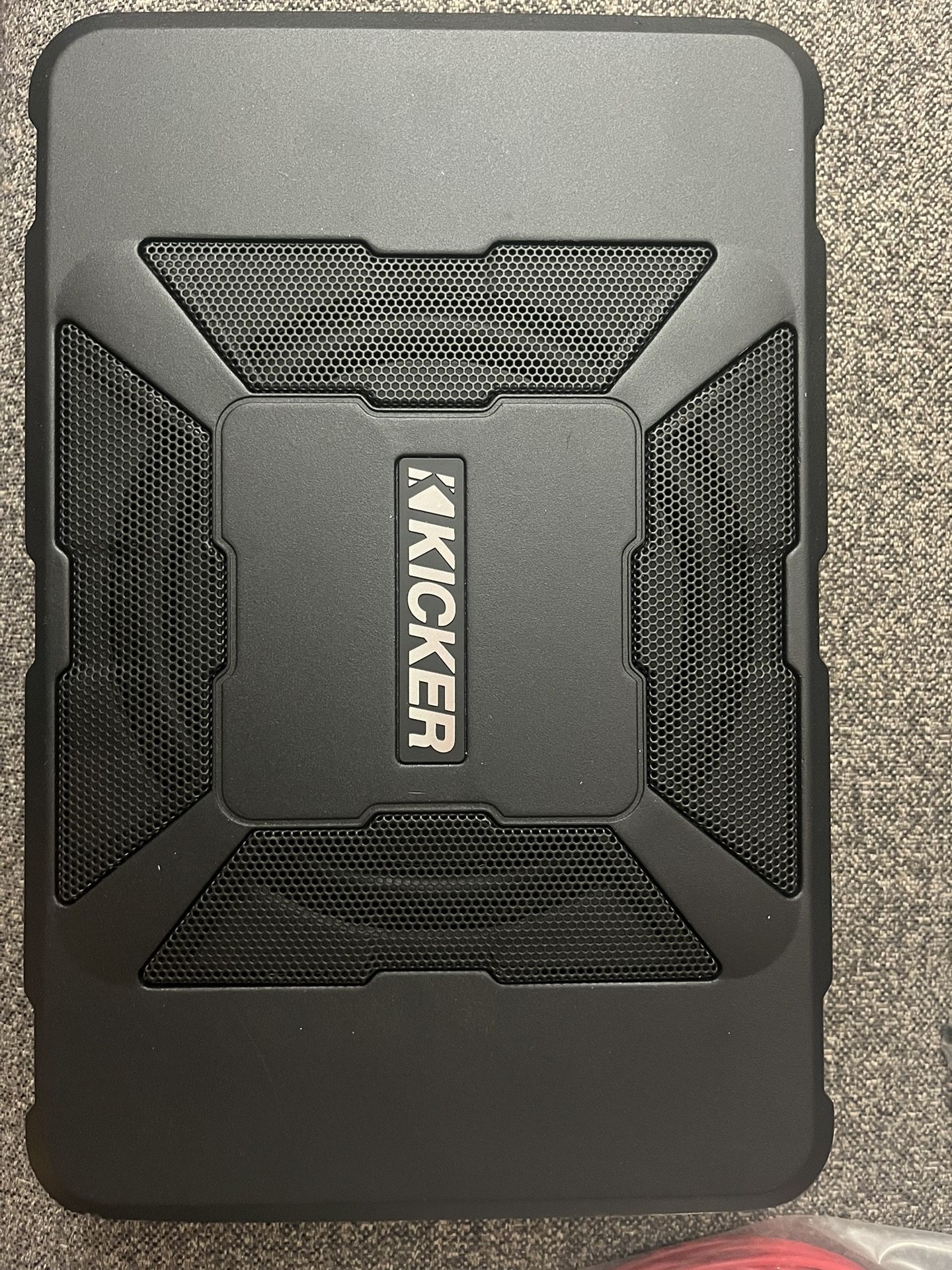 KICKER - Hideaway 8" Subwoofer with Enclosure and Integrated 150W ...