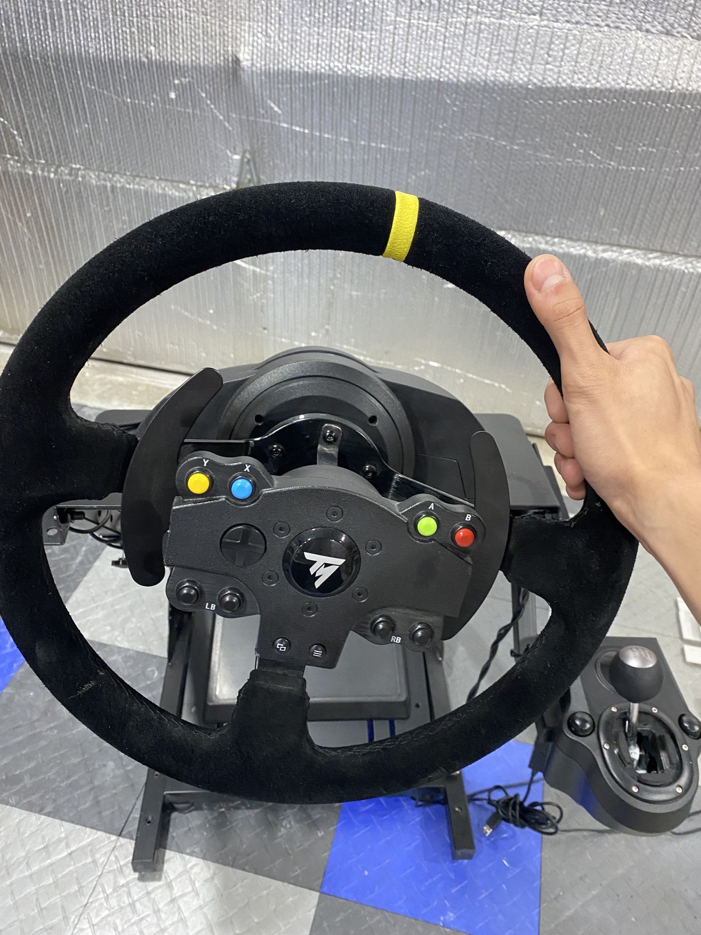 custom driftin wheel setup (tmx pro)(just wheel ,base and pedal) for ...