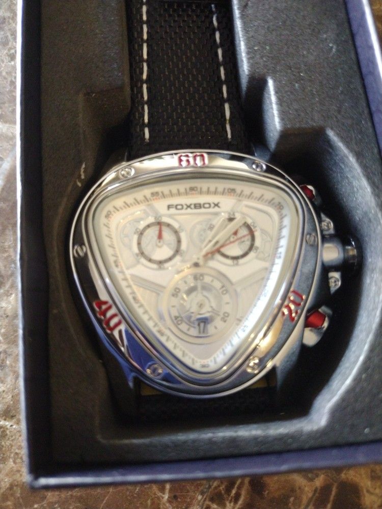 1853 Foxbox Man's Watch Stainless Steel Body for Sale in Phoenix, AZ ...
