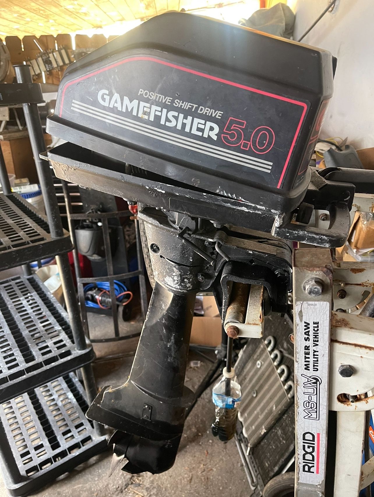 Gamefisher 5.0 Hp Outboard Tiller Motor for Sale in Miramar, FL - OfferUp