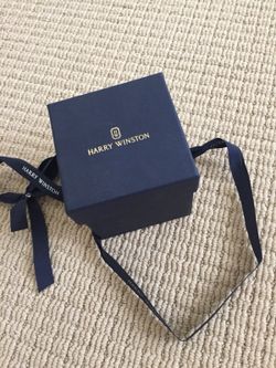 Harry Winston Ring Box